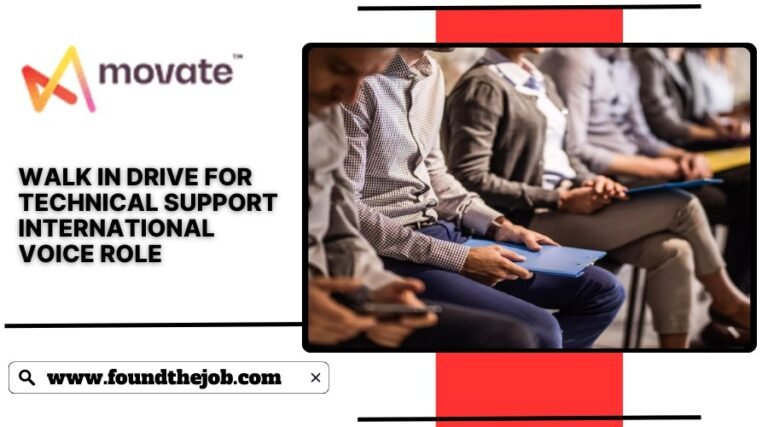 Movate Technologies India Walk in Drive | Technical support ...