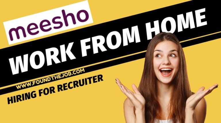Meesho - Remote Work From Home Jobs & Careers - Walkin Jobs update